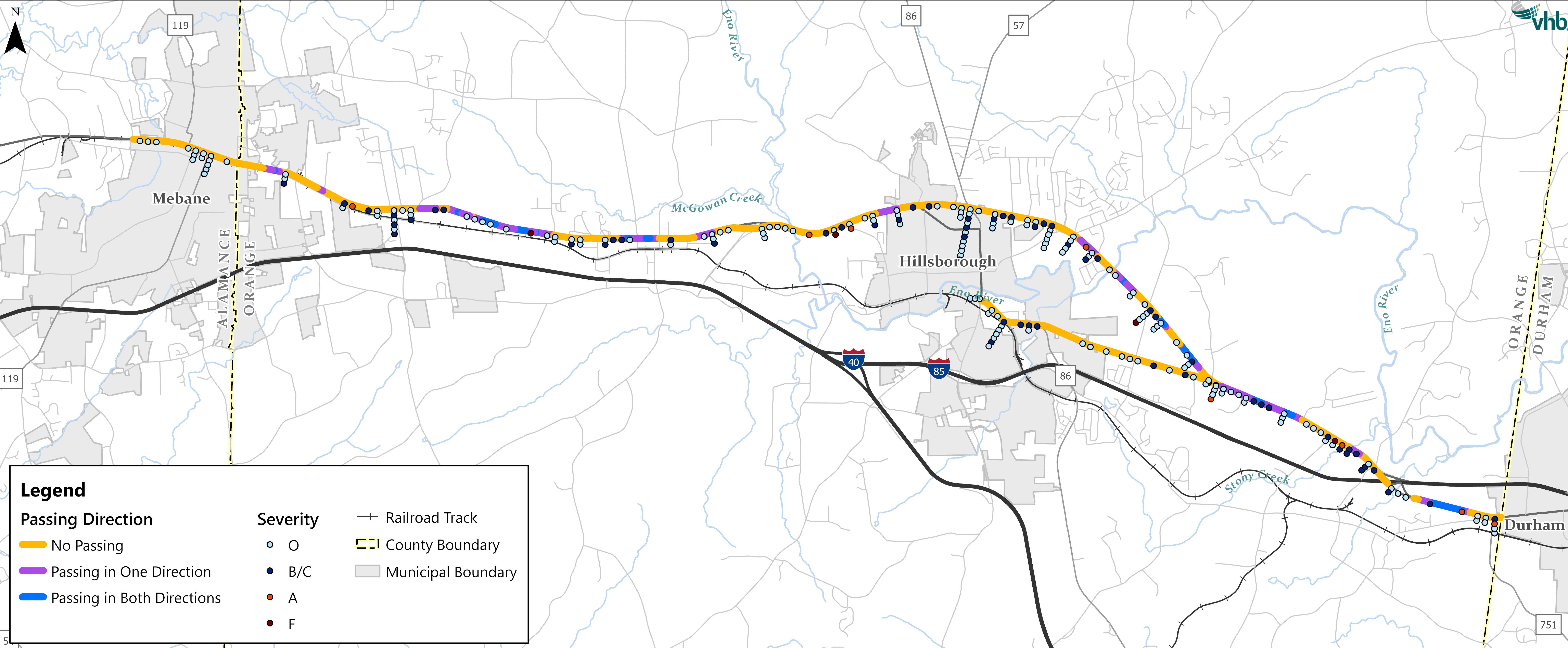 Study Mapping | US 70 Multimodal Corridor Study